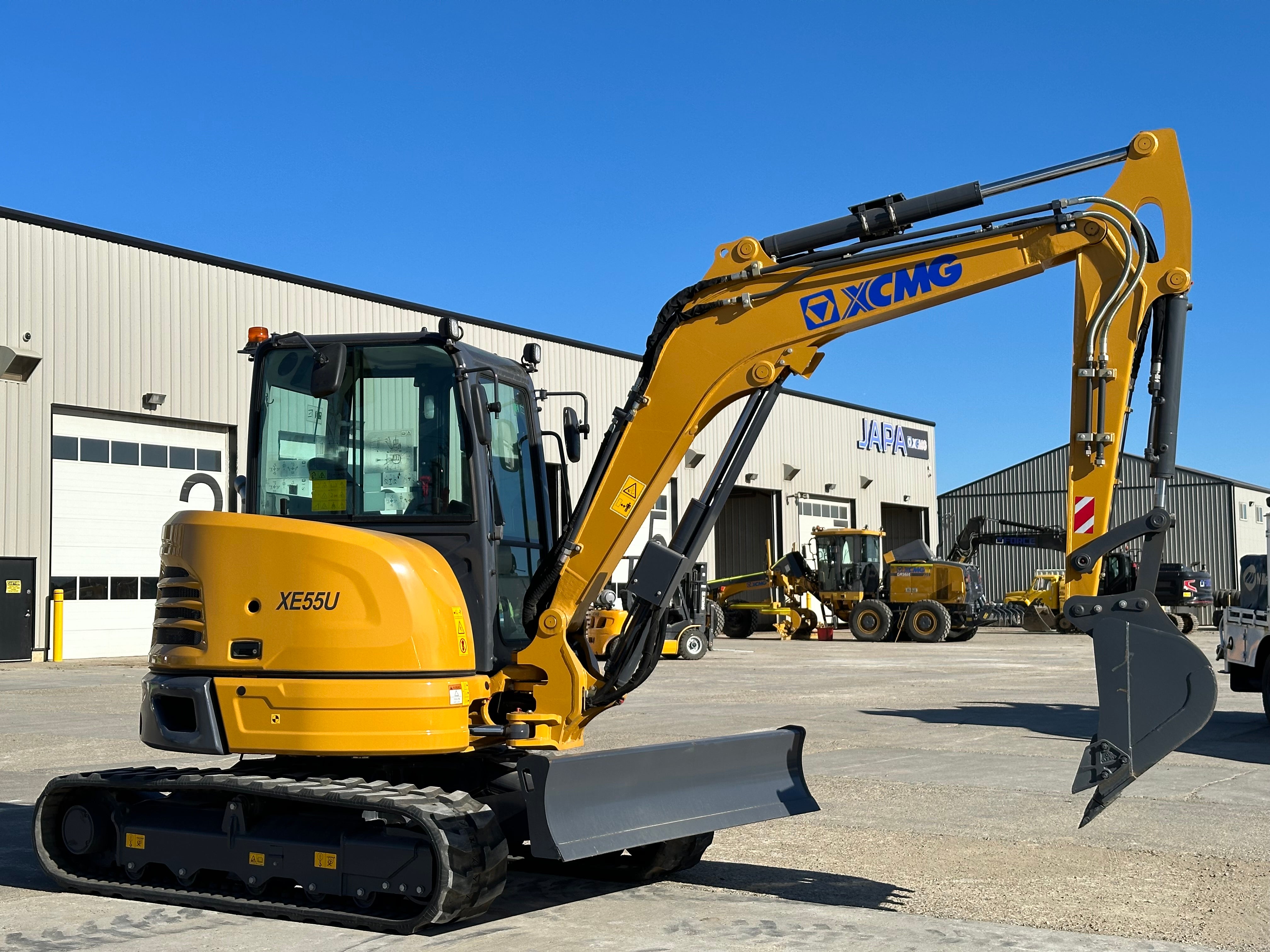 XE55U Mini Excavator (2022-2023) – japamachinery