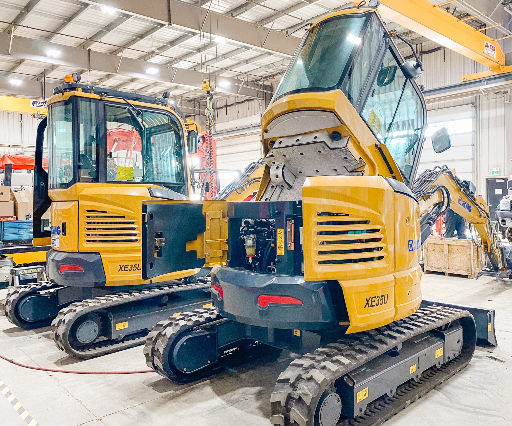 XE35U Mini Excavator (2022-2023) – japamachinery