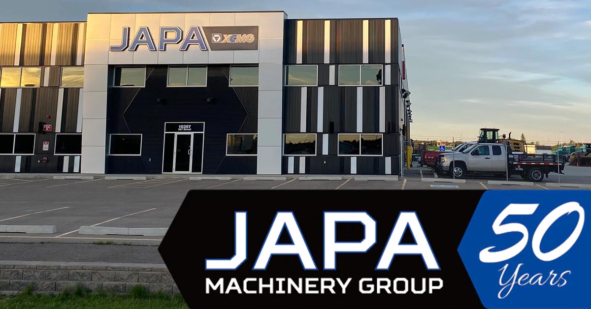 JAPA Machinery | Edmonton Construction Equipment Sales and Rentals ...